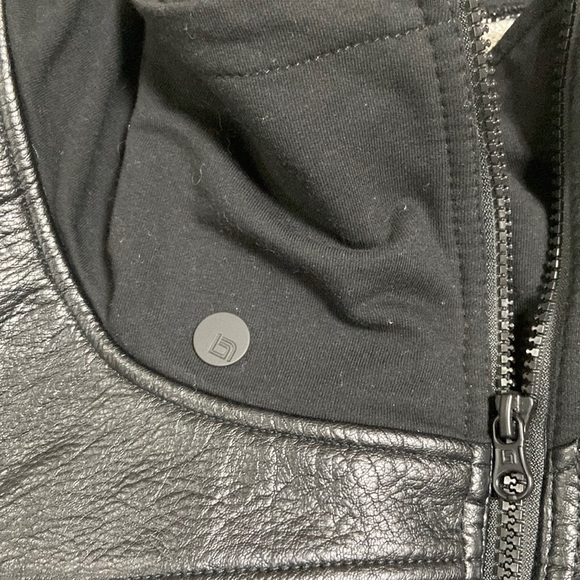 blanc noir | Jackets & Coats | New Blanc Noir Faux Leather Biker Fitted Moto Bomber Jacket ...